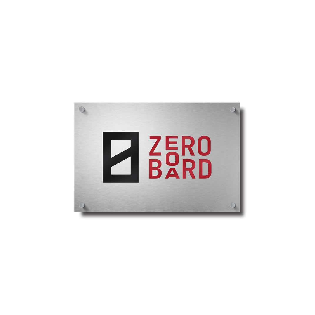 Aluminium Signs, Metal Signage, Stainless Steel Signs • ZEROBOARD PTE LTD